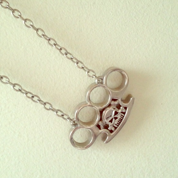 Accessories | Brass Knuckles Necklace | Poshmark