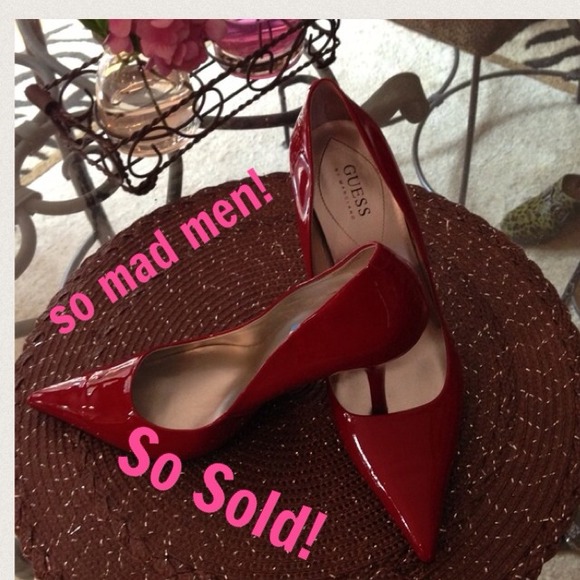 Guess | Shoes | Red Patent Guess Shoes In Size 9 | Poshmark