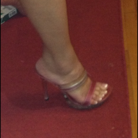 selex high style | Shoes | Cute Clear Strapless Stilettos | Poshmark