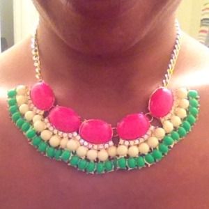 Jewelry | Neon Fan Necklace | Poshmark