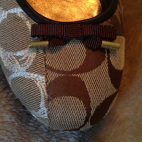 Coach | Shoes | Coach Ballet Flats Size 75 | Poshmark