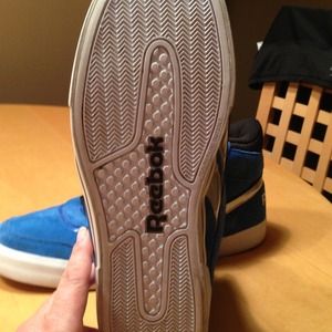 Reebok | Shoes | Sold Mens Reebok High Tops Blue Suede | Poshmark