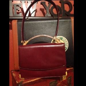 76% off Koret Handbags - Vintage Koret purse with silver handle from ...