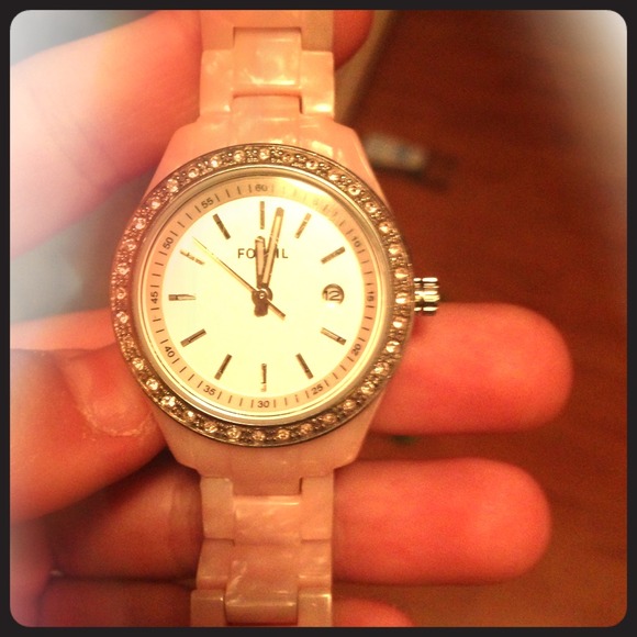 Fossil | Jewelry | Pink Fossil Watch | Poshmark