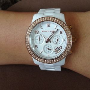 81% off Genoa Accessories - Genoa Ceramic Diamond Watch from ...