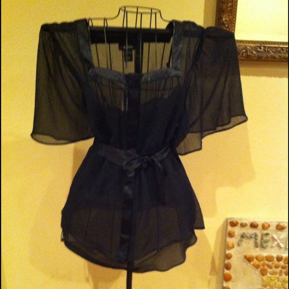 Lane Bryant | Tops | Soldlane Bryant Sheer Top | Poshmark