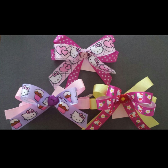 Accessories | Hello Kitty Bows | Poshmark