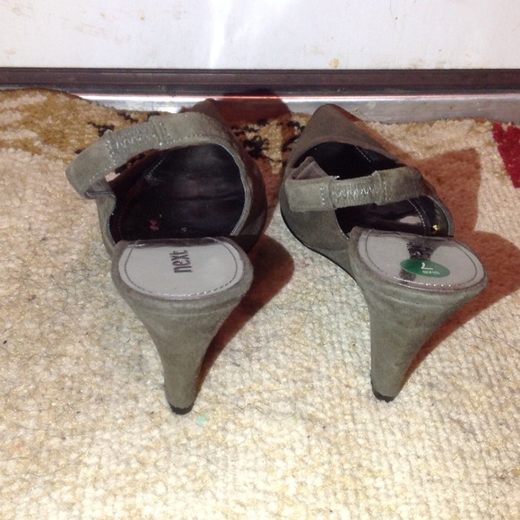 next | Shoes | Next Light Brown Suede Wedge Heel Slingbacks Shoes ...