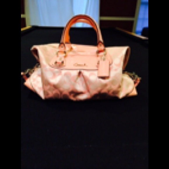 Coach | Bags | Peach Coach Bag | Poshmark