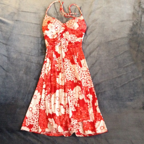Va Va Voom | Dresses | Im Selling A Red And White Halter Dress | Poshmark