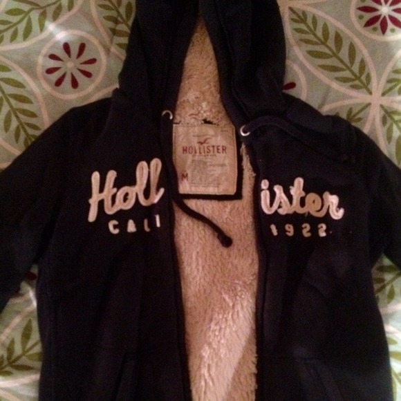 Hollister | Jackets & Coats | Hollister Furlined Zip Up Hoody | Poshmark