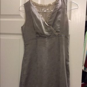 Dresses | Silver Floral Dress | Poshmark