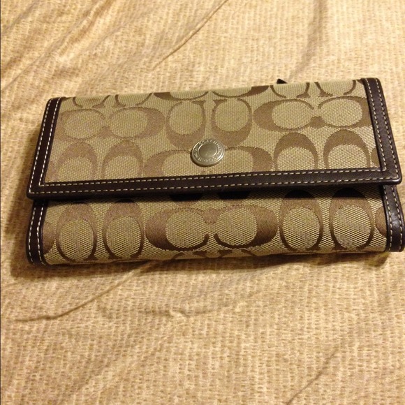 Coach | Bags | Authentic Coach Wallet Sold | Poshmark
