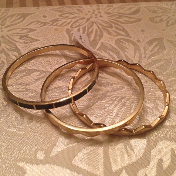 Jewelry | New 3 Stackable Bangles | Poshmark