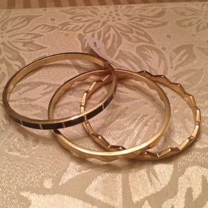 Jewelry | New 3 Stackable Bangles | Poshmark