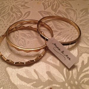 Jewelry | New 3 Stackable Bangles | Poshmark