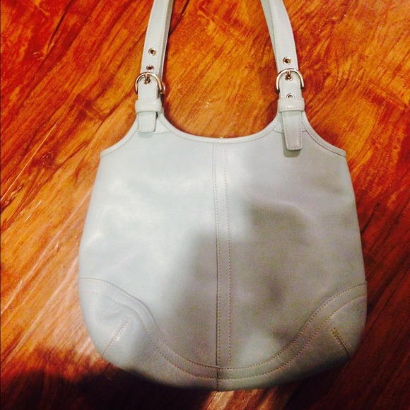 Coach | Bags | Powder Blue Coach Bag | Poshmark
