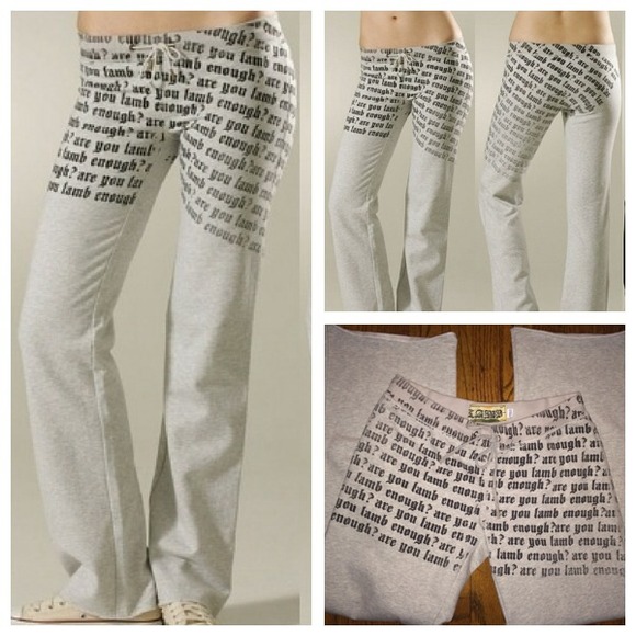 L.A.M.B. | Pants & Jumpsuits | Sold Lamb Gray Sweat Pants Rare | Poshmark