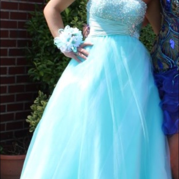 Dresses | Tiffany Blue Prom Dress | Poshmark