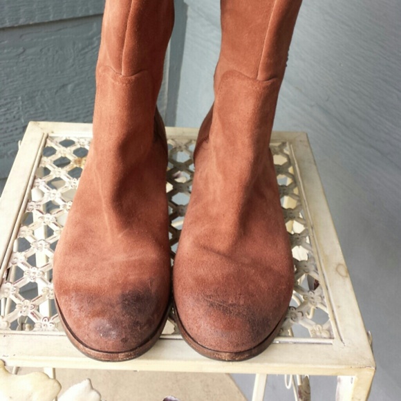 UGG | Shoes | Final Price Naturally Distressed Ugg Western Cowboy Boots ...