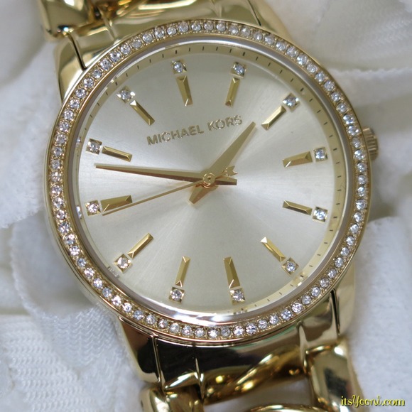 Michael Kors | Accessories | Michael Kors Gold Chain Link Watch | Poshmark