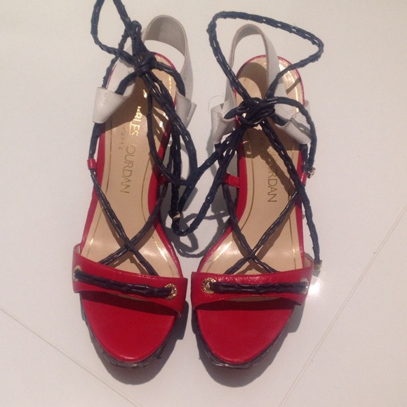 Charles Jourdan | Shoes | Charles Jourdan Wedge Shoes Size 7 | Poshmark