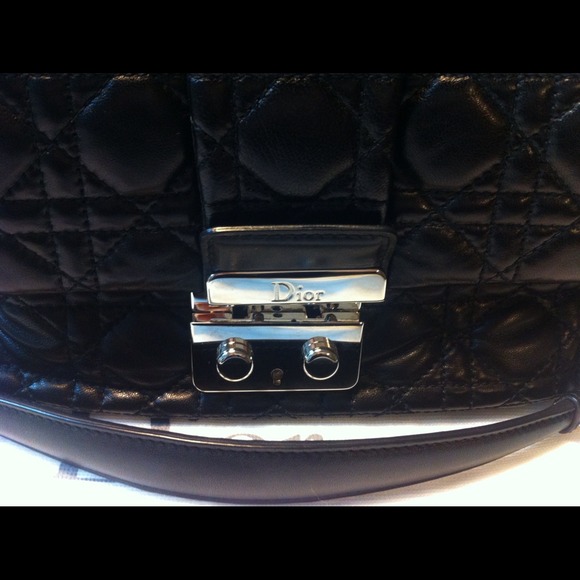 Dior | Bags | Authentic Dior New Lock In Black | Poshmark