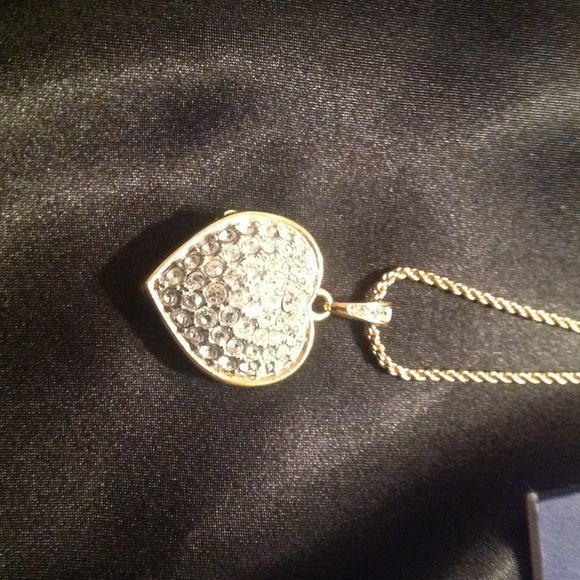 Swarovski | Jewelry | Swarovski Locket With Crystals | Poshmark