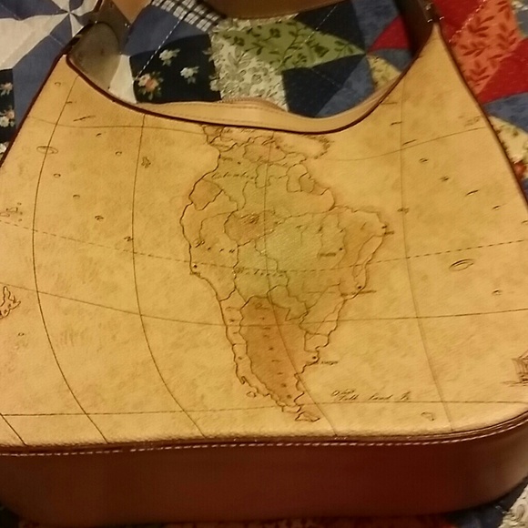 Bags | World Map Handbag | Poshmark