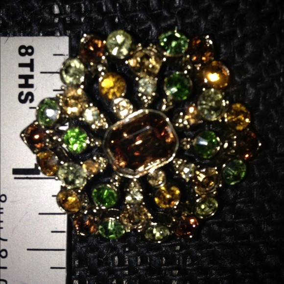 Liz Claiborne | Jewelry | Lc High Sparkle Vintage Brooch | Poshmark