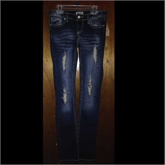 Mudd | Pants & Jumpsuits | Mudd Jeans With Angel Wing Pattern | Poshmark
