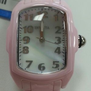 Accessories | Invicta Pink Ceramic Ladies Watch | Poshmark