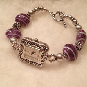 Jewelry | Handmade Lampwork Beaded Watch | Poshmark