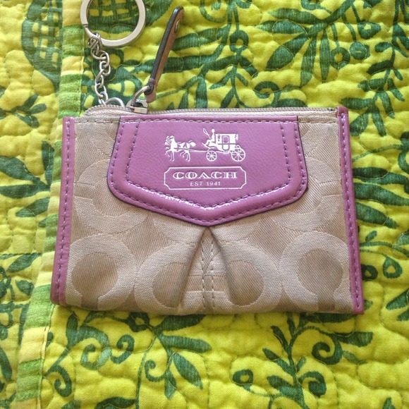 Coach | Accessories | Mini Coach Key Chain | Poshmark