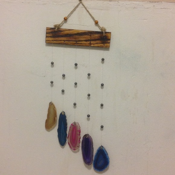 Other | Hand Made Windbell With Natural Stone | Poshmark