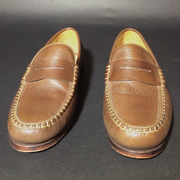 Martin Dingman | Shoes | Mens Martin Dingman Brown Leather Loafers ...