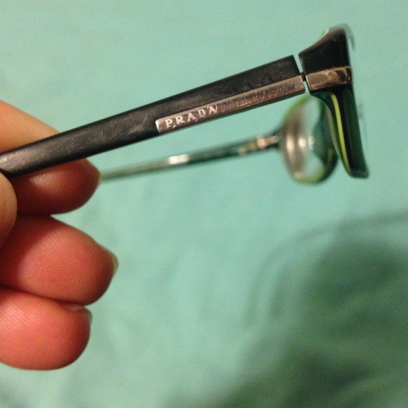 Prada | Accessories | Green Prescription Eyeglass Frames | Poshmark