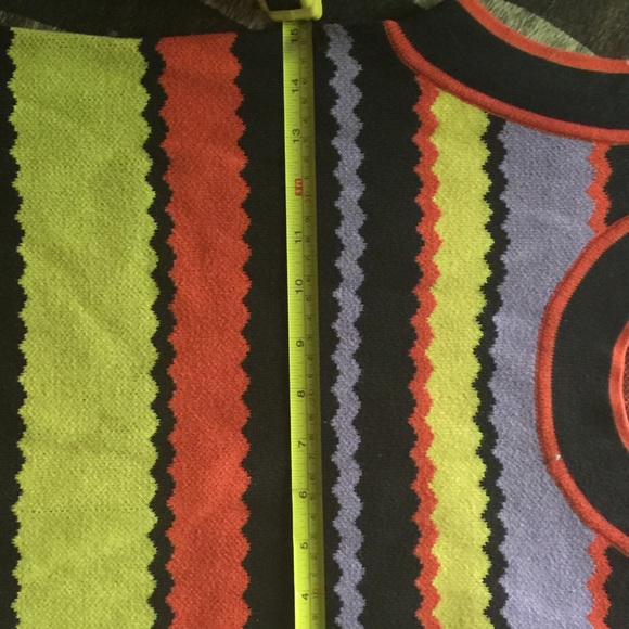 Milly | Dresses | Milly Ric Rac Striped Knit Sweater Dress Size Sm ...