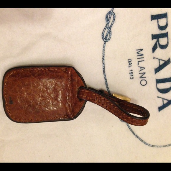Prada | Accessories | Prada Luggage Tag | Poshmark