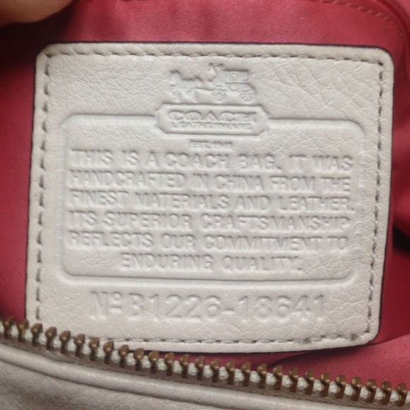 Coach | Bags | Large Cream Coach Purse | Poshmark