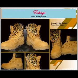 Shoes | Custom Spiked Timberlands Eshayscom | Poshmark