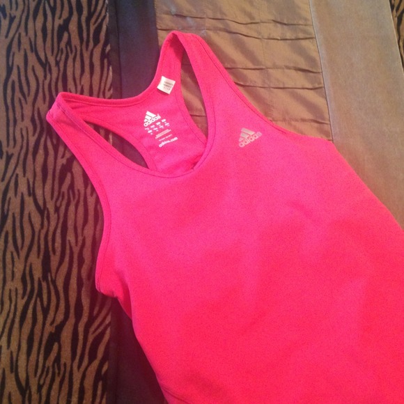 adidas | Jackets & Coats | Adidas Racer Back Workout Top | Poshmark
