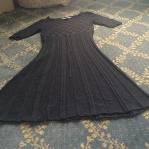 Max Studio | Dresses | Grey Long Sleeve Dress | Poshmark