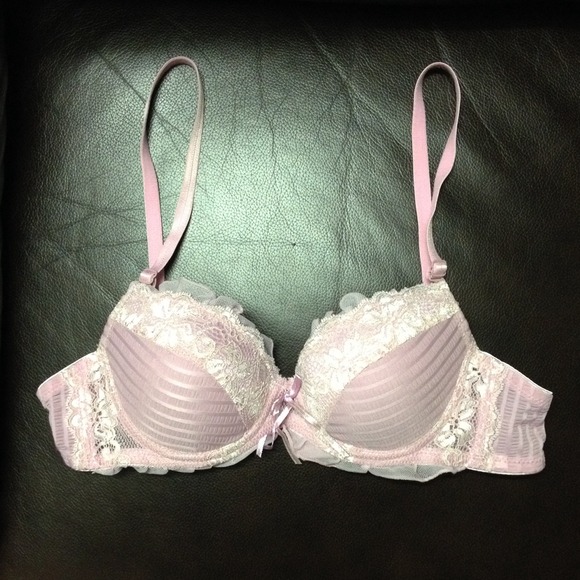 Leona | Accessories | Nwot Leona Purple Lace Bra Size 36a | Poshmark
