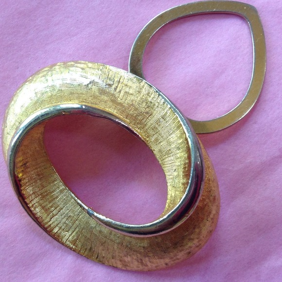Lieba U.S.A. | Jewelry | Vintage Lieba Usa Brushed Scarf Clip | Poshmark