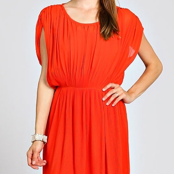 Double Zero | Dresses | Sleeveless Ruched And Pleated Bottom Dress ...