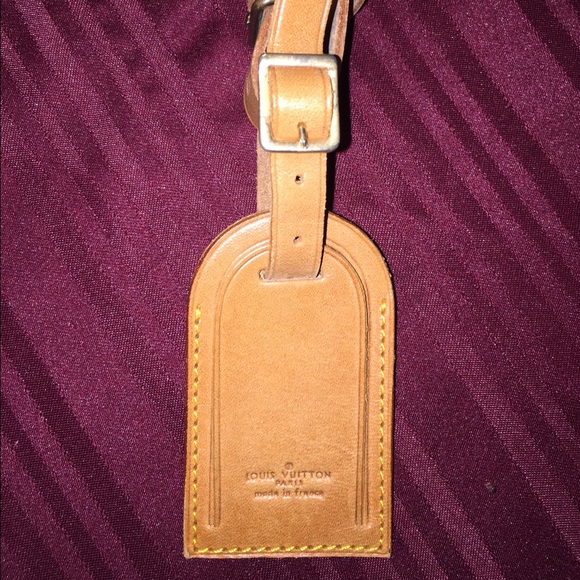 Louis Vuitton | Bags | Authentic Louis Vuitton Id Tag | Poshmark