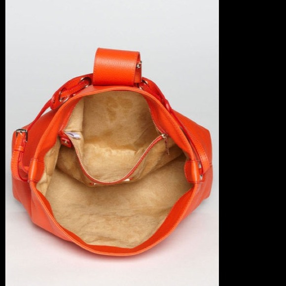 Jimmy Choo | Bags | Jimmy Choo Orange Leather Bag Retails 995tax | Poshmark