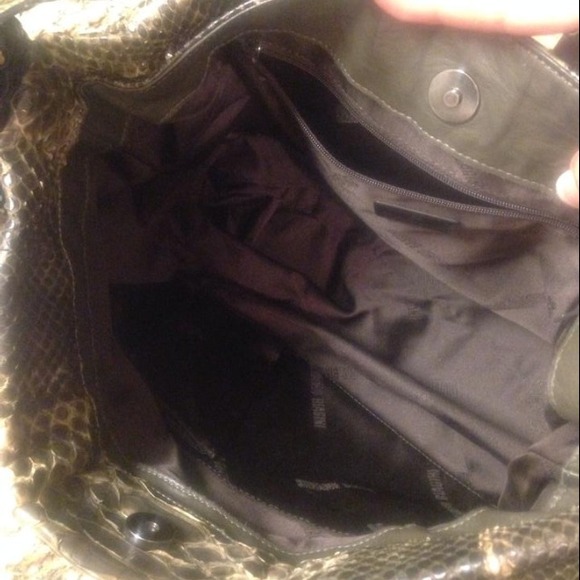 SILVANO BIAGINI | Bags | 55silvano Biagini Python Handbag | Poshmark