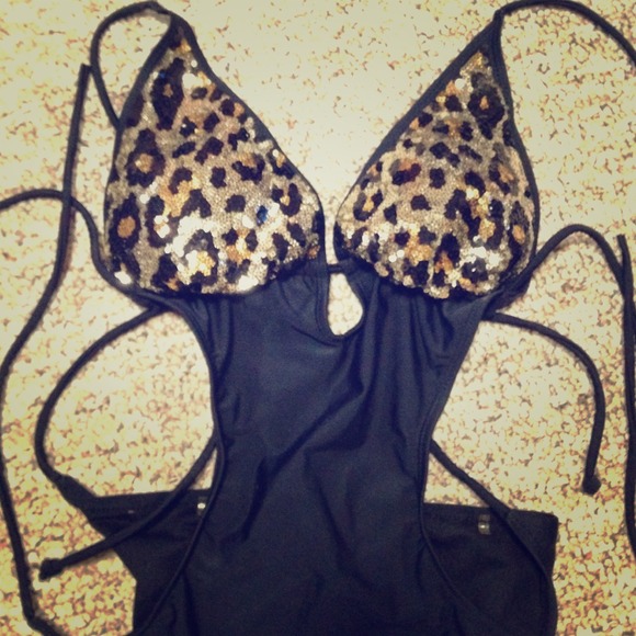 Wet Seal | Swim | One Piece Cheetahsequins Bathing Suit | Poshmark